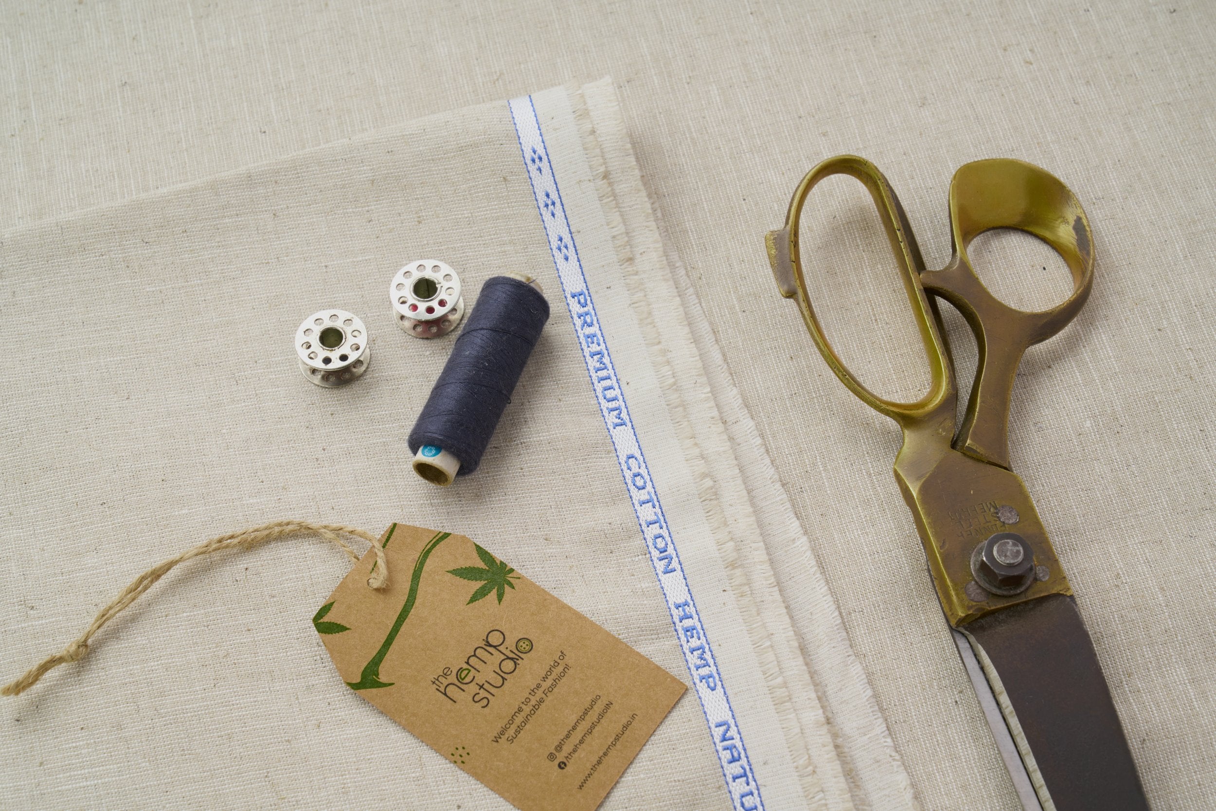 Buy Hampa65 Natural Fabrics | Hemp Cotton | The Hemp Studio