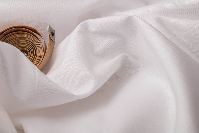 Buy Hennep White RFD Fabric Online | The Hemp Studio