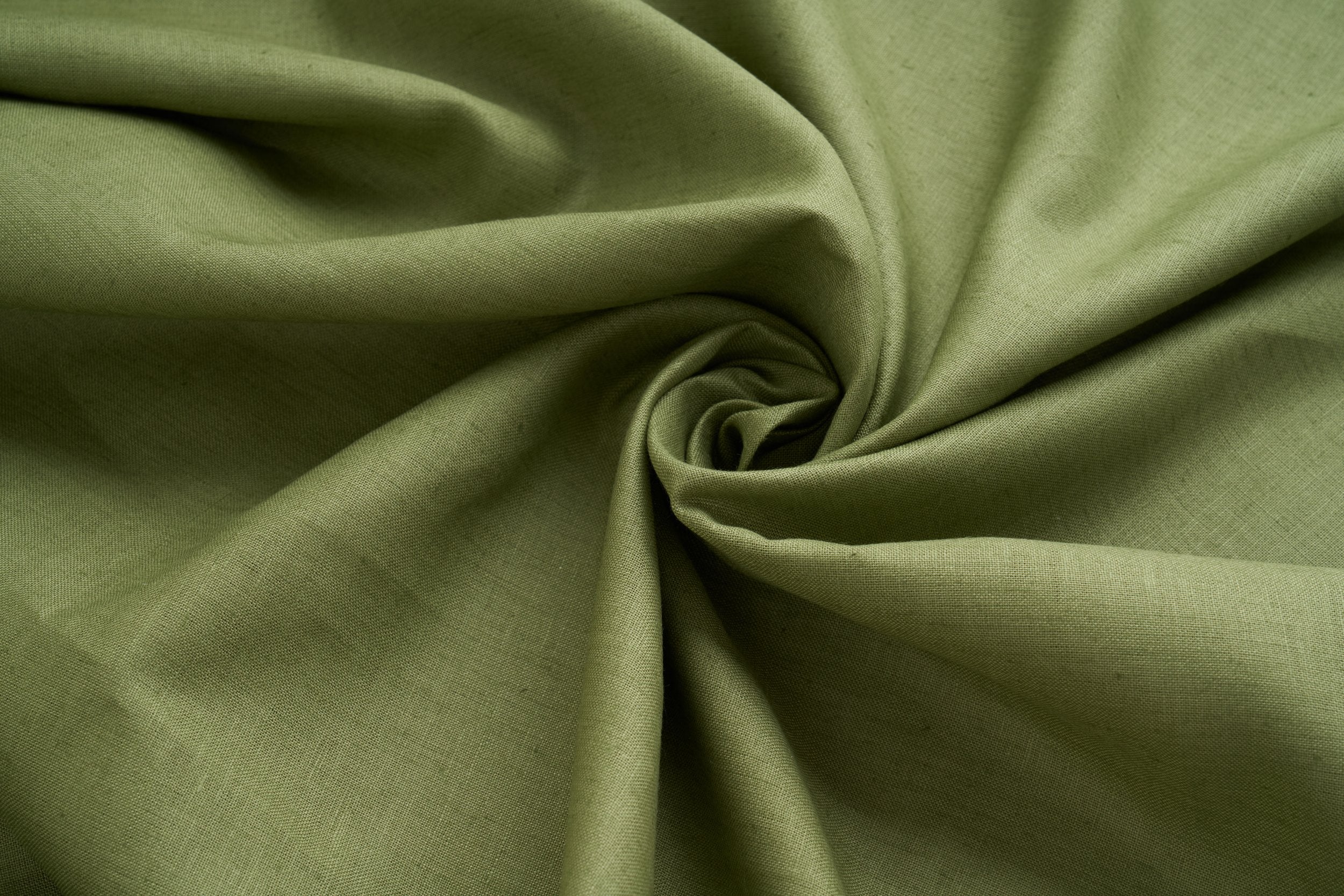 Buy Kaycha PD – Olive | Hemp Piece Dyed Fabric | The Hemp Studio