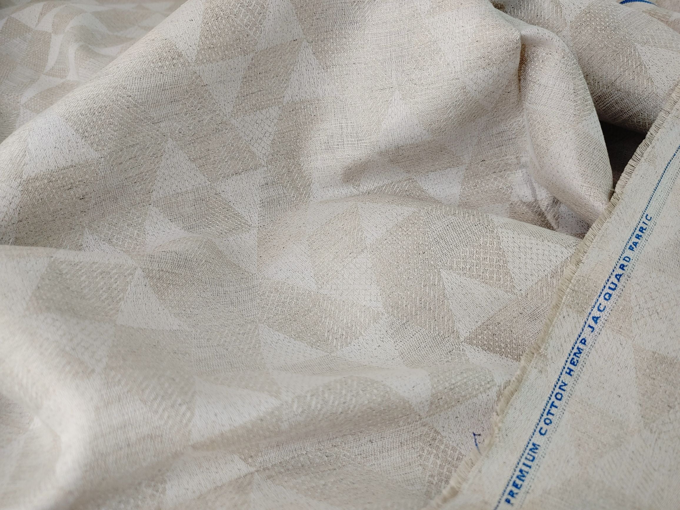 Buy Kender N - Trinity Jacquard Fabrics Online - The Hemp Studio