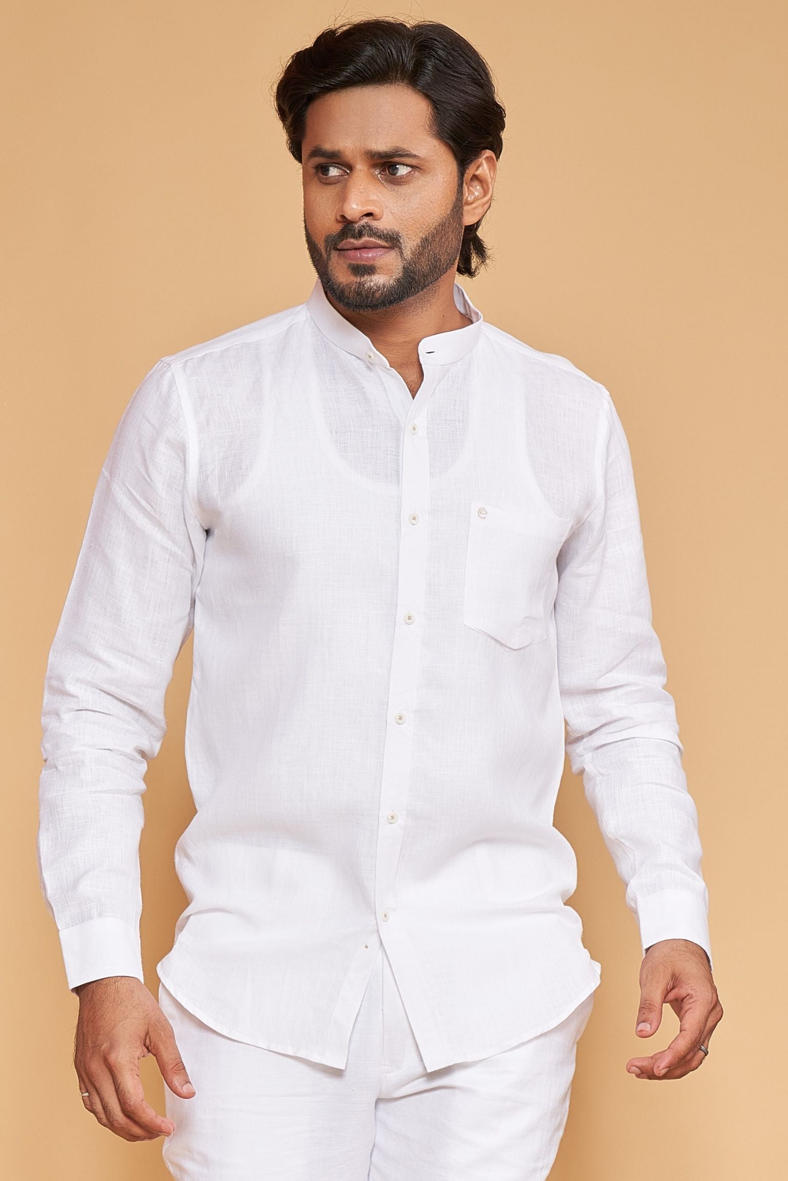 Buy The Casual White Shirt | Hemp Garments - The Hemp Studio