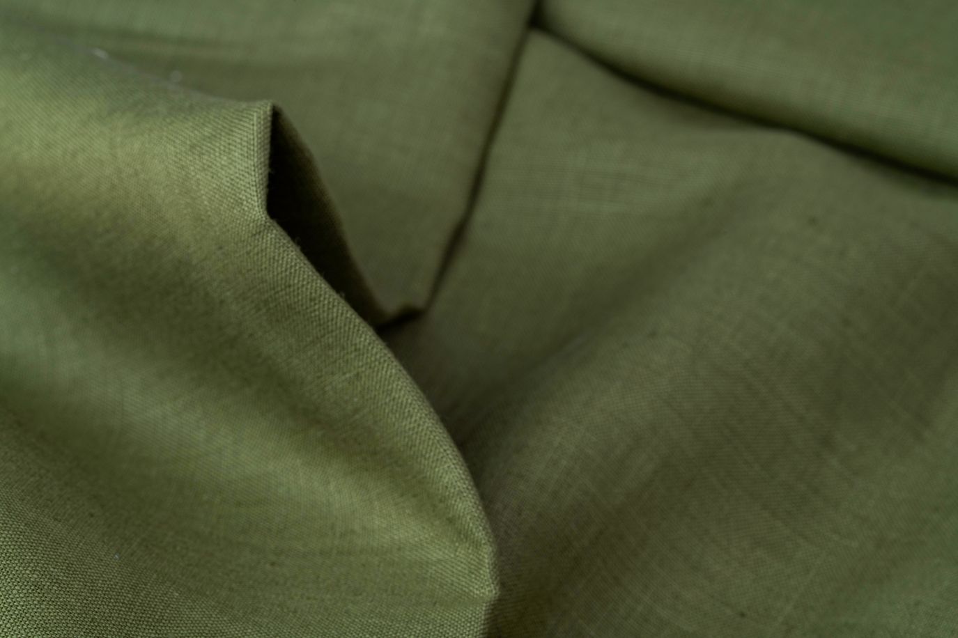 Buy Canhamo – Olive | Hemp Piece Dyed Fabric | The Hemp Studio